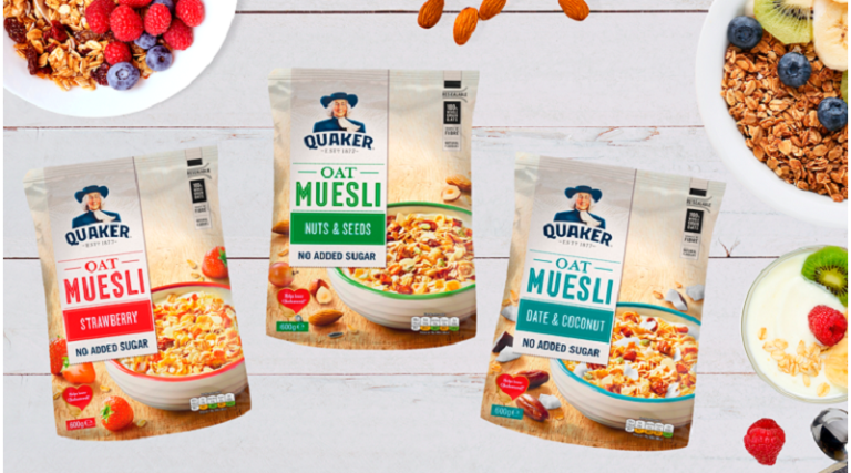 Quaker amplía su gama de avena con el lanzamiento de Muesli Tradicional ...